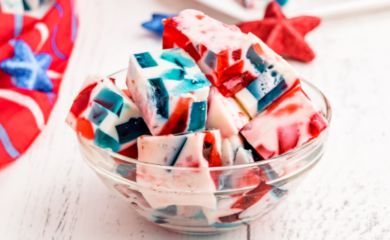 Patriotic Jello - Recipe Boy