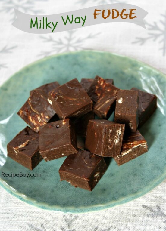 Milky Way Fudge - Recipe Boy