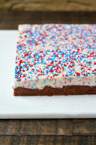 Patriotic Fudge Recipe - RecipeBoy