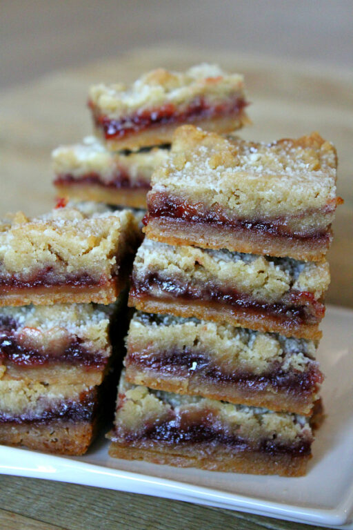 Raspberry Shortbread Bars - RecipeBoy