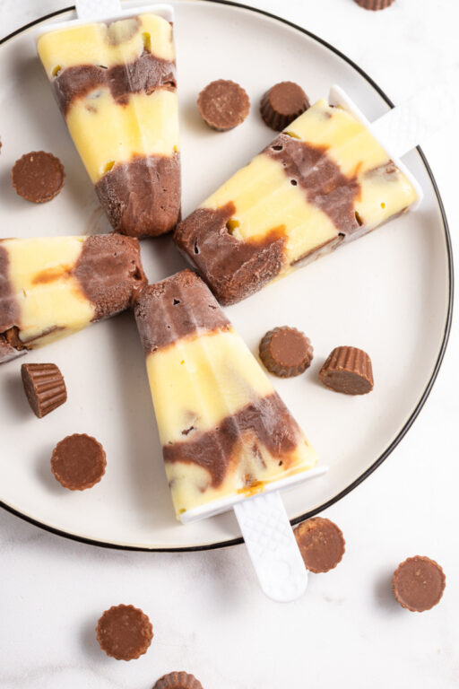 Reeses Pudding Pops - Recipe Boy