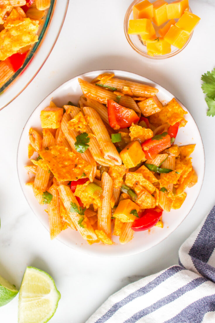 Texas Style Pasta Salad - Recipe Boy