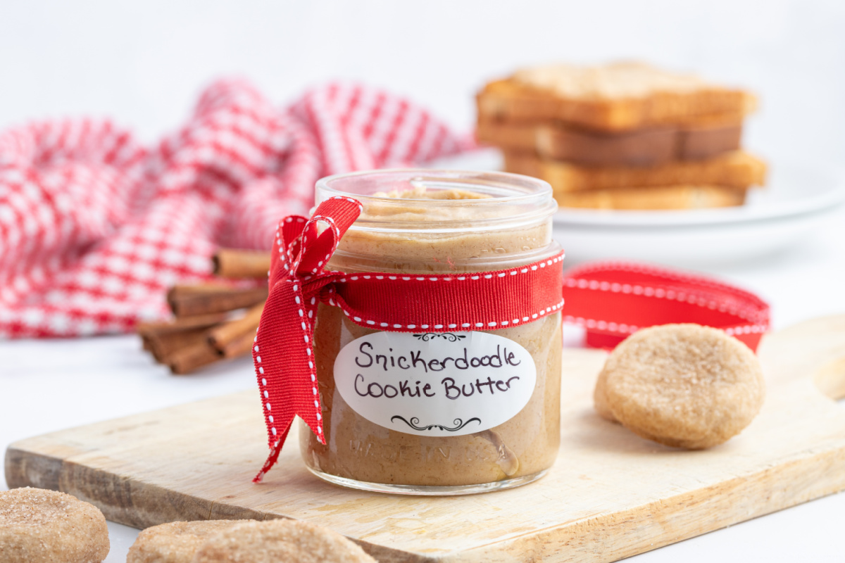 Snickerdoodle Cookie Butter - Recipe Boy