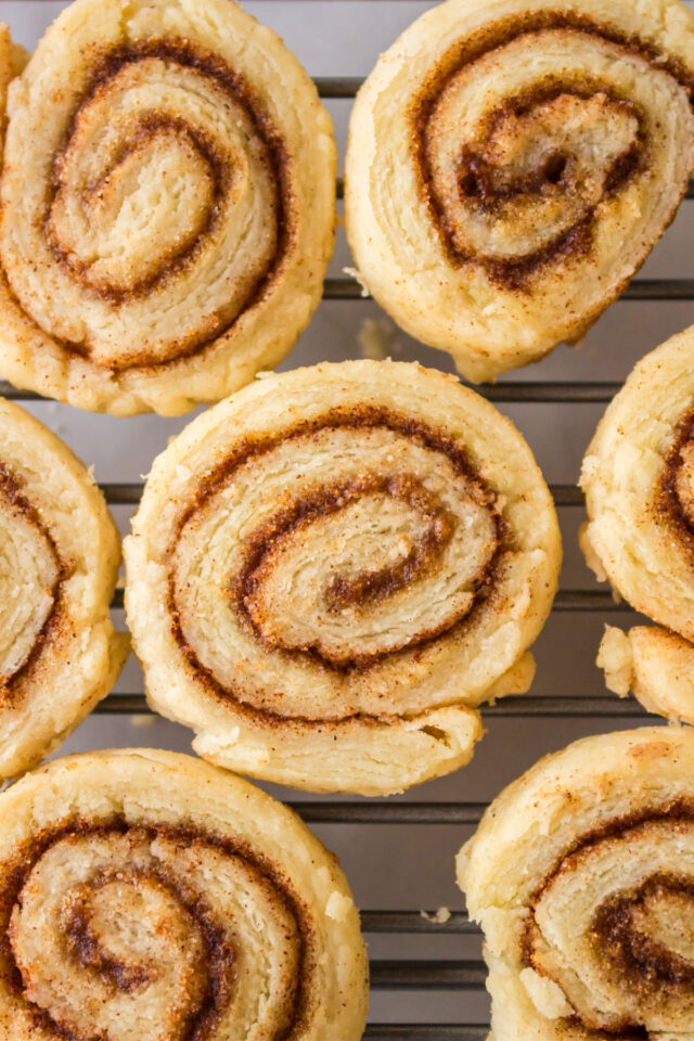 Pie Crust Cinnamon Roll Cookies - Recipe Boy