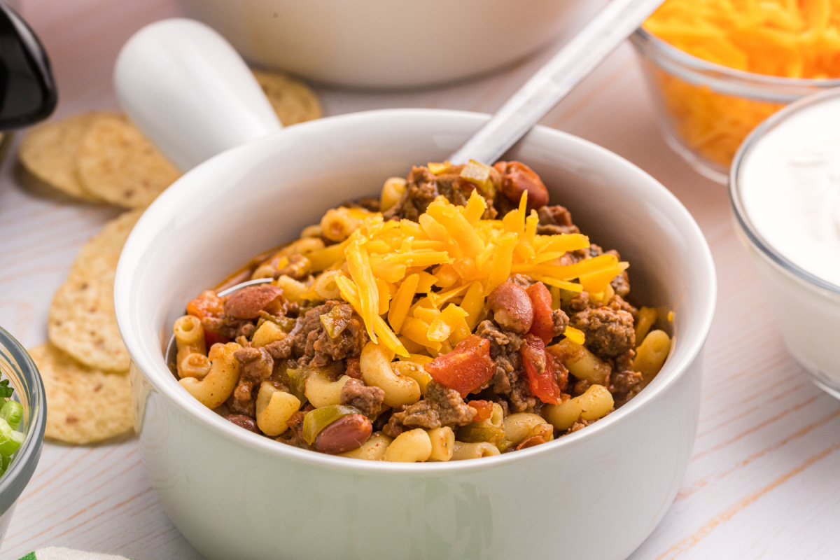 Beef Chili Mac - Recipe Boy