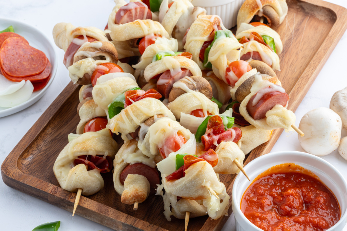 Pizza Kabobs - Recipe Boy