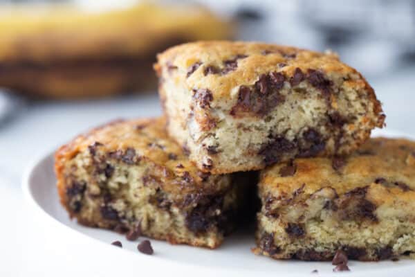 Chocolate Chip Banana Snack Cake (Easy One-Pan Banana Cake) - RecipeBoy